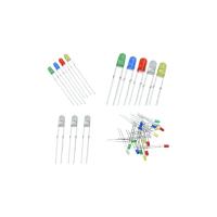 China 3mm F3 Rimless Water Clear LED Diode 20mA High Brightness Indicator Multi-Color for sale