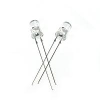 China 3mm F3 RGB Slow-Flashing LED Diode 3.0-3.4V 20mA Short Pin for PCB Assembly for sale