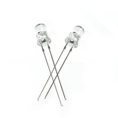 China 3mm F3 RGB Slow-Flashing LED Diode 3.0-3.4V 20mA Short Pin for PCB Assembly for sale