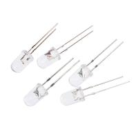 China 5mm F5 Water Clear Multi Color LED Diode Lamp Beads 20mA 30-60 Degree for Traffic Signs Outdoor Lighting for sale