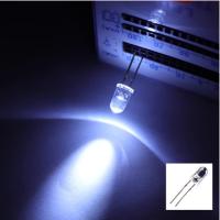 China 5mm F5 Water Clear Multi Color LED Diode Lamp Beads 20mA 30-60 Degree for Traffic Signs Outdoor Lighting for sale