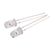China 5mm F5 UV LED Diode 365nm 395nm Water Clear Lens Short Pin for Mosquito Killer Money Detector for sale