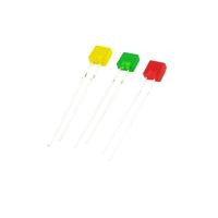 China 255 Square 2x5x5mm LED Diode High Brightness Long Pin Indicator Lamp Beads for Tight Spaces for sale