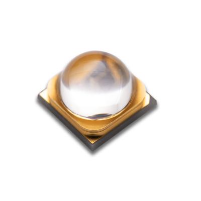 China 5050 SMD UV LED Diode Quartz Lens 365-425nm 1700mW High Power Anti-Counterfeiting for sale