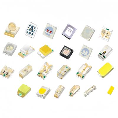 China SMD LED Chip 0603 0805 1206 Surface Mount Lamp Beads High Brightness 0.04W-5W for sale