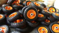 China Luckylion TR13 Semi Pneumatic Rubber Wheels 3.00-8 Load Capacity 70-260kg for sale