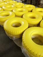 China Luckylion TR13 Semi Pneumatic Rubber Wheels 3.00-8 Load Capacity 70-260kg for sale