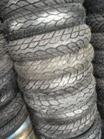 China Luckylion Hardrock Monster Black 10 Inch Motorcycle Tyres 350-10 for sale