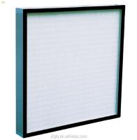 China HEPA Air Filter Machine Housing MERV 14 484x484x220mm for HVAC Cleanroom Systems for sale