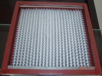 China HEPA Air Filter Machine Housing MERV 14 484x484x220mm for HVAC Cleanroom Systems for sale