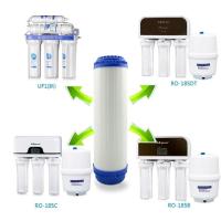 China 10 Inch CTO UDF Activated Carbon Water Filter Cartridge 5 Micron for Prefiltration for sale