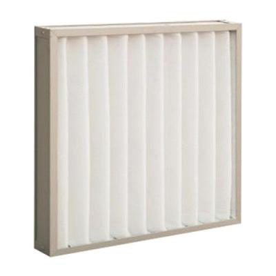 China MERV 8 Pleated Air Furnace Filter 20x20x1 Cardboard Frame HVAC AC Replacement for sale