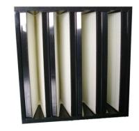 China High Temp H13 H14 Stainless Steel Frame Heat Resistant Separator Clapboard Air Filter 40m/h for sale