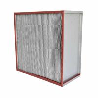 China High temperature resistance air conditioning HEPA air filter for sale