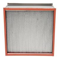 China High temperature resistance air conditioning HEPA air filter for sale