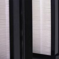 China HEPA V Bank Type Air Purifier Glassfiber Media Replacement Filter 592x592x292mm 2700m3/h for sale