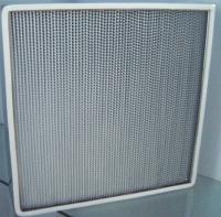 China HEPA Air Filter High Dirt Holding Capacity 40m/h Flow Rate for Precision Electronic Instrument Factory for sale