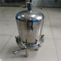China Industrial 10 Inch 304 Stainless Steel Cartridge Filter Housing for Water Treatment for sale