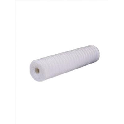 China 10 Inch 5 Micron PP String Wound Filter Cartridge for Water Treatment 63mm OD for sale