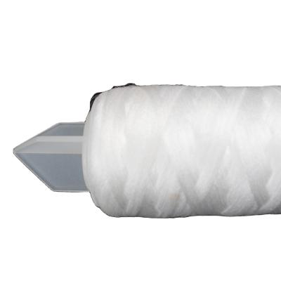 China 10 Inch 1 Micron PP String Wound Filter Cartridge for Water Filtration Systems for sale