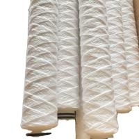 China 10 Inch 0.5 Micron PP Yarn String Wound Water Filter Cartridge for Sediment Filtration for sale
