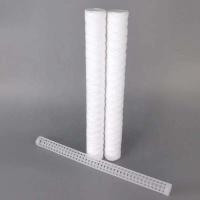 China 10 Inch 0.5 Micron PP Yarn String Wound Water Filter Cartridge for Sediment Filtration for sale