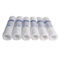 China 10 Inch 5 Micron PP String Wound Filter Cartridge for Water Treatment Systems for sale
