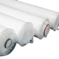 China PP Pleated Water Filter Cartridge 10 Inch 5 Micron for Industrial Water Filtration for sale