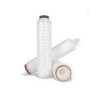 China PP Pleated Water Filter Cartridge 10 Inch 5 Micron for Industrial Water Filtration for sale