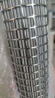 China Stainless Steel Pleated Mesh Filter Candle 20 inch 80mm OD Reusable Hot Melt Filter for sale