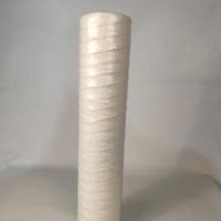 China Yitong 1 Micron 20 Inch String Wound Sediment Filter Cartridge Low Pressure Drop for Beer and Beverages for sale