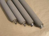 China Titanium Powder Sintered Filter Cartridge 1um-100um 60mm OD 10-40 inch for sale