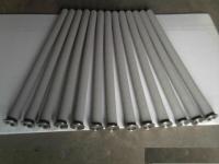 China Titanium Powder Sintered Filter Cartridge 1um-100um 60mm OD 10-40 inch for sale