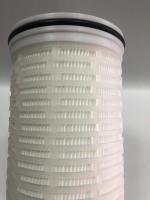 China 20 Inch 5 Micron High Flow Pleated Filter Cartridge PP for Water Prefiltration for sale