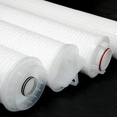 China High Flow PP Pleated Filter Cartridge 6 Inch OD 40 Inch Length 1 5 10 Micron for Plant Oil Prefiltration for sale