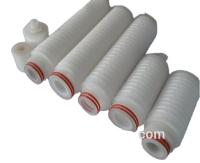 China Wholesale Nylon 66 Membrane Pleated Filter Cartridge 0.65㎡ Absolute Filtration Rating for sale