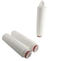 China Wholesale Nylon 66 Membrane Pleated Filter Cartridge 0.65㎡ Absolute Filtration Rating for sale