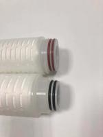 China Water filter proper price PTFE membrane pleated filter cartridge for sale