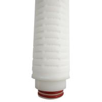China PP Pleated Filter Cartridge 0.65m² for Water Electronics Food Filtration 80°C Max for sale
