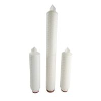 China PP Pleated Filter Cartridge 0.65m² for Water Electronics Food Filtration 80°C Max for sale