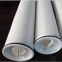 China 1 Micron 20 Inch PP High Flow Pleated Filter Cartridge 6 Inch OD for Water Filtration for sale
