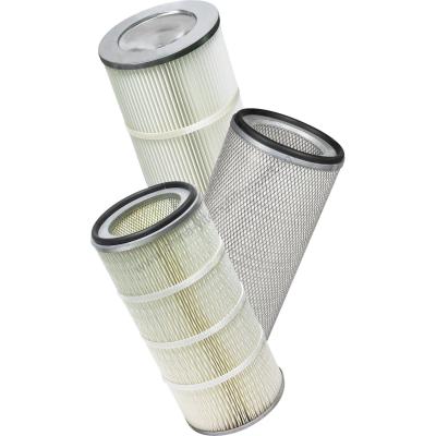 China Flame Retardant Elliptical Filter Element Gas Turbine Air Inlet Filter for sale