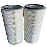 China Flame Retardant Elliptical Filter Element Gas Turbine Air Inlet Filter for sale