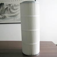 China Yitong Industrial Dust Collector Air Filter 99% Efficiency 5 Micron Pleated Polyester Cartridge for sale