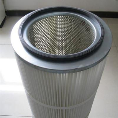 China Polyester Pleated Dust Filter Filter Cartridge Dust Collector High Quality Replacement Dust Filter Element for sale