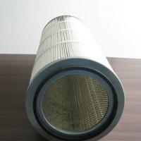 China Polyester Pleated Dust Filter Filter Cartridge Dust Collector High Quality Replacement Dust Filter Element for sale