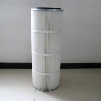 China Polyester Pleated Dust Filter Filter Cartridge Dust Collector High Quality Replacement Dust Filter Element for sale