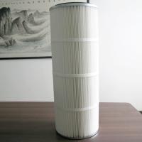 China Polyester Pleated Dust Filter Filter Cartridge Dust Collector High Quality Replacement Dust Filter Element for sale