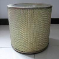 China Industrial Dust Air Filter Cartridge 99% Efficiency 5 Micron Polyester Pleated Filter Element for sale