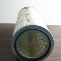China Yitong 5 Micron Pleated Polyester PTFE Coated Air Filter Cartridge 99% Efficiency for sale